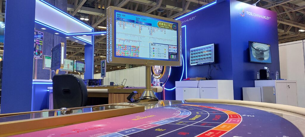TCS John Huxley demonstrates live gaming innovation at G2E Asia
